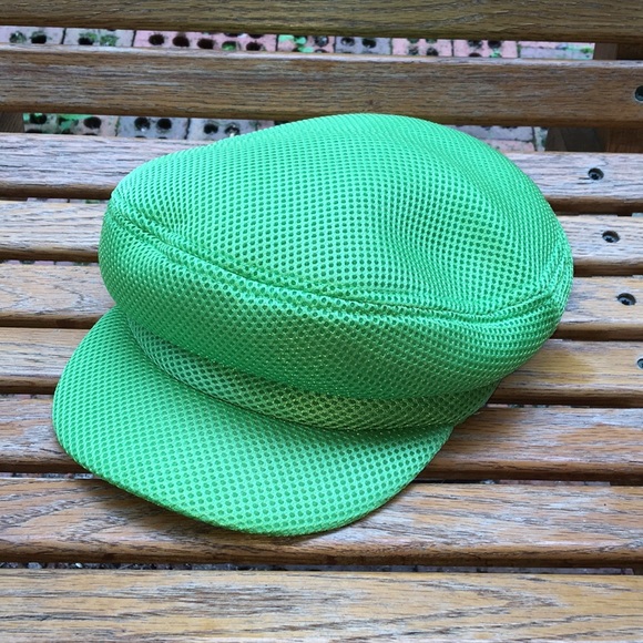 unbranded | Accessories | Mario Brothers Style Mesh Green Flat Cap ...